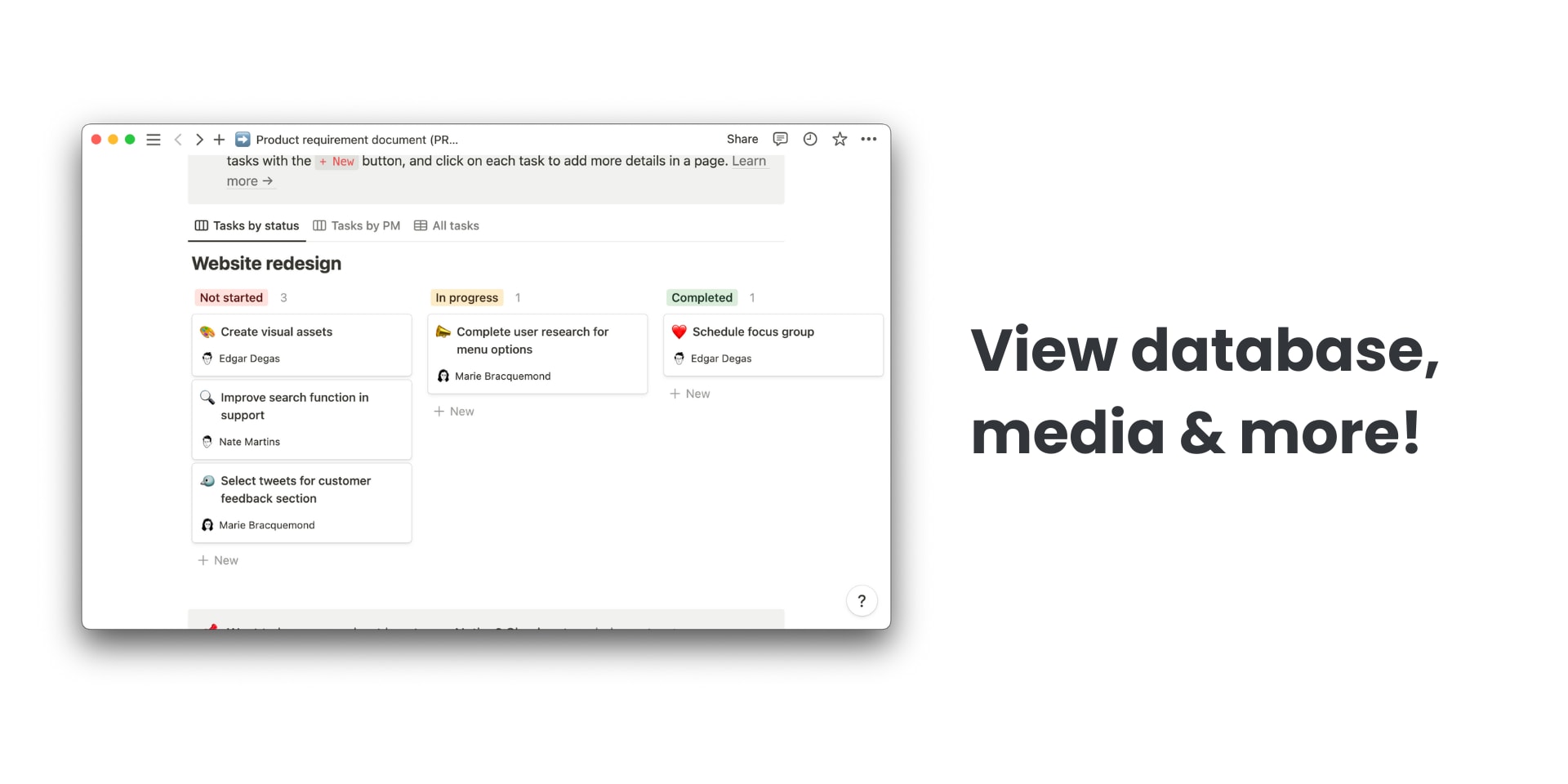 Notion Embedder • apps for monday.com